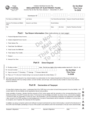 Fillable Online Part I Tax Return Information (See instructions on next ...
