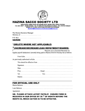 Hazina Portal - Fill Online, Printable, Fillable, Blank | pdfFiller