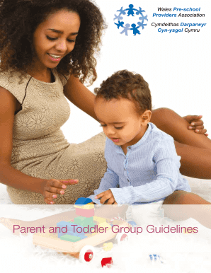 Fillable Online Parent and Toddler Group Guidelines Fax Email Print ...
