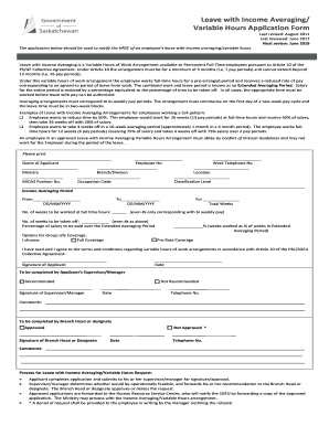 Fillable Online Leave with Income Averaging/ Fax Email Print - pdfFiller