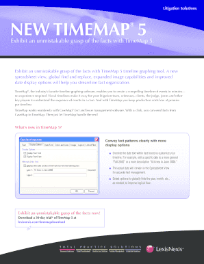 Fillable Online New TIMeMap 5 Fax Email Print - pdfFiller