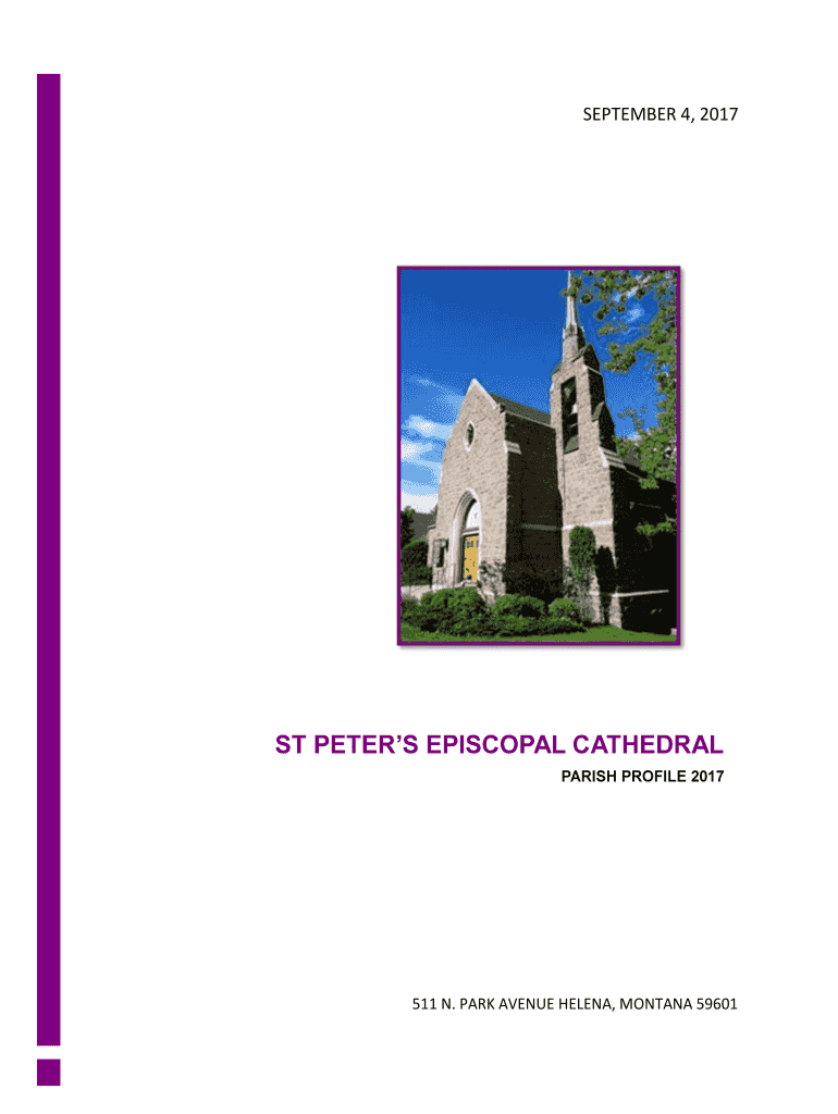 Fillable Online ST PETERS EPISCOPAL CATHEDRAL Fax Email Print - pdfFiller