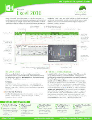 Fillable Online The Original Quick Reference Guides Fax Email Print ...