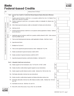 Fillable Online Federal-based Credits Fax Email Print - pdfFiller
