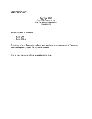 Fillable Online 944 ATS Scenario 10 Fax Email Print - pdfFiller