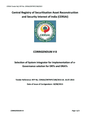 Cersai Search - Fill Online, Printable, Fillable, Blank | pdfFiller