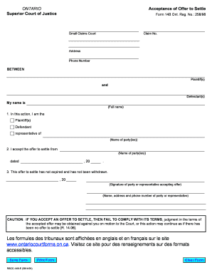Fillable Online Form 14B Ont Fax Email Print - pdfFiller