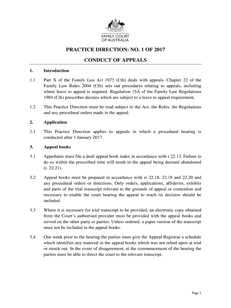 Fillable Online PRACTICE DIRECTION: NO Fax Email Print - pdfFiller