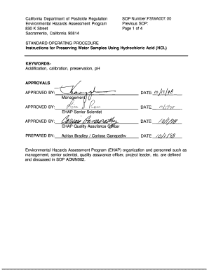 Fillable Online Environmental Hazards Assessment Program Fax Email ...