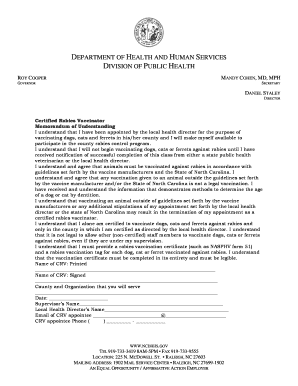 Fillable Online Certified Rabies Vaccinator Fax Email Print - pdfFiller