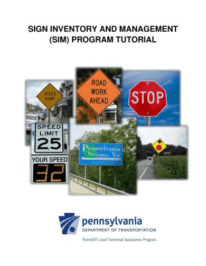 Fillable Online SIGN INVENTORY AND MANAGEMENT Fax Email Print - pdfFiller