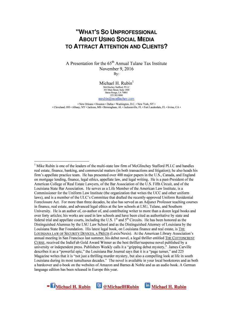 Fillable Online "WHAT'S SO UNPROFESSIONAL Fax Email Print - pdfFiller