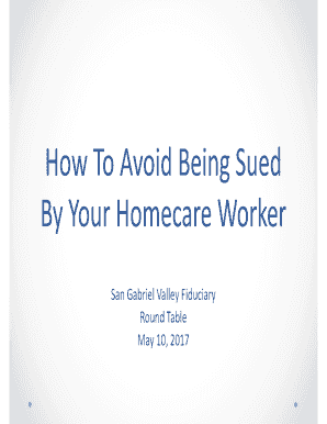 Fillable Online How To Avoid Being Sued Fax Email Print - pdfFiller