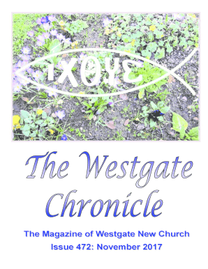 67+ Free Editable Church Magazine Templates in MS Word [DOC] | pdfFiller