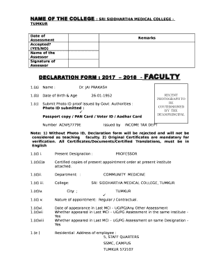 aadhar card gazetted officer form - Editable, Fillable & Printable ...