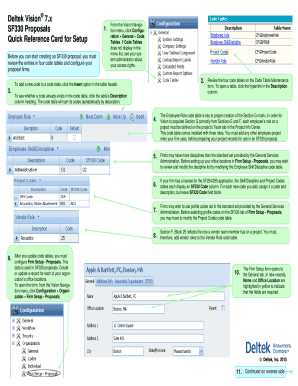 Fillable Online SF330 Proposals Fax Email Print - pdfFiller