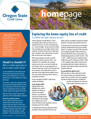 Fillable Online Is a HELOC right for you Fax Email Print - pdfFiller