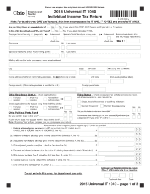 Fillable Online Note: For taxable year 2015 and forward, this form ...