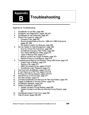 Fillable Online Appendix B, Troubleshooting Fax Email Print - pdfFiller