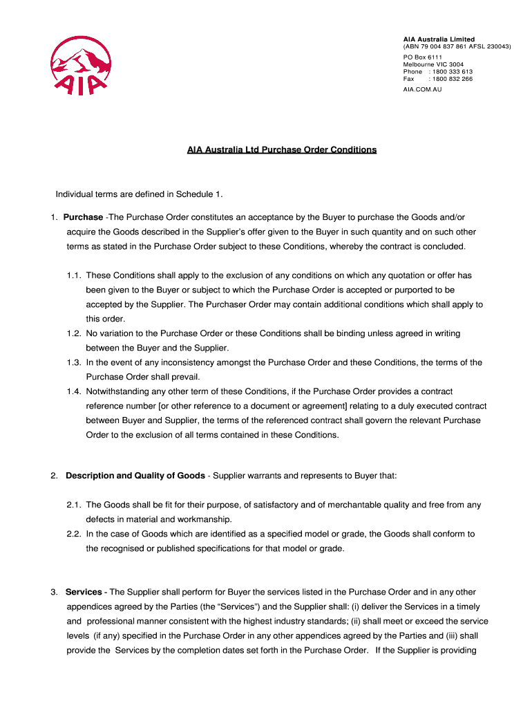 Fillable Online AIA Australia Limited Fax Email Print - pdfFiller