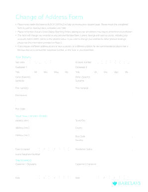 Fillable Online Useful forms and guides Barclays Fax Email Print ...
