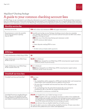 Fillable Online Way2Save Checking Package Fax Email Print - pdfFiller