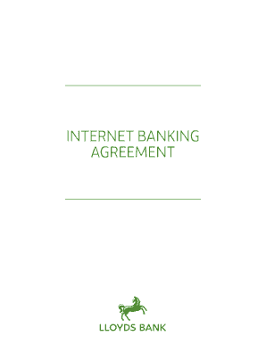 Fillable Online Internet Banking agreement Fax Email Print - pdfFiller