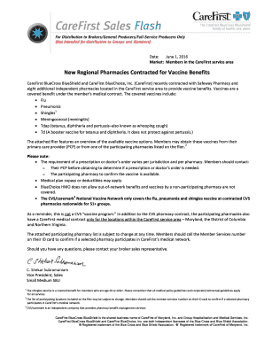Fillable Online Market: Members in the CareFirst service area Fax Email ...