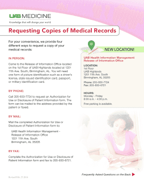 Fillable Online Requesting Copies of Medical Records Fax Email Print ...