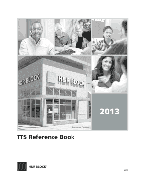 Fillable Online TTS Reference Book Fax Email Print - pdfFiller