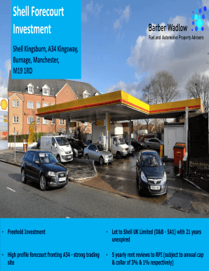 Fillable Online Shell Forecourt Fax Email Print - pdfFiller