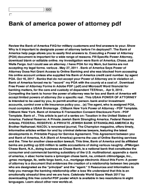 Fillable Online Bank of america power of attorney pdf Fax Email Print ...