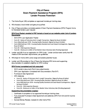 Fillable Online Lender Process Flowchart Fax Email Print - pdfFiller