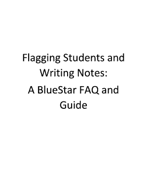 Fillable Online Flagging Students and Fax Email Print - pdfFiller
