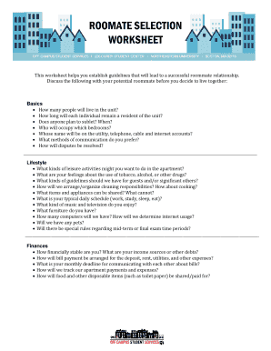 Fillable Online This worksheet helps you establish guidelines that will ...