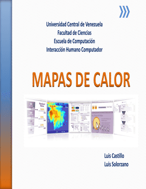 Fillable Online MAPAS DE CALOR Fax Email Print - pdfFiller