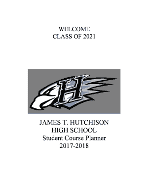 Fillable Online High School Course Planner Fax Email Print - pdfFiller
