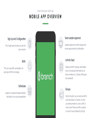 Fillable Online Branch Messenger Mobile App Fax Email Print - pdfFiller