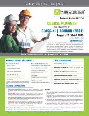 Fillable Online TARGET*: NITs IIITs CFTIs SFTIs Fax Email Print - pdfFiller