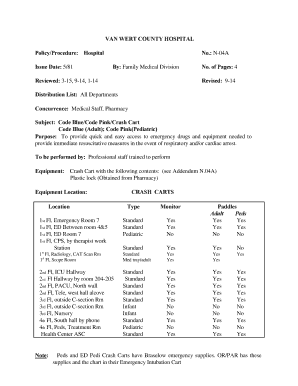 Fillable Online Policy/Procedure: Hospital Fax Email Print - pdfFiller