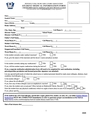 Fillable Online For Nurse Use Only: Fax Email Print - pdfFiller