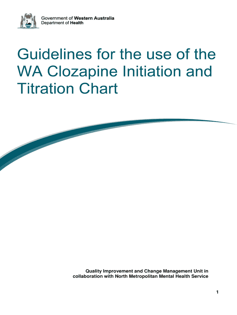 Fillable Online Titration Chart Fax Email Print - pdfFiller