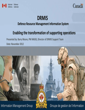 Fillable Online Defence Resource Management Information System Fax ...