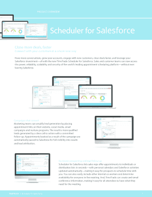 Fillable Online Scheduler for Salesforce Fax Email Print - pdfFiller
