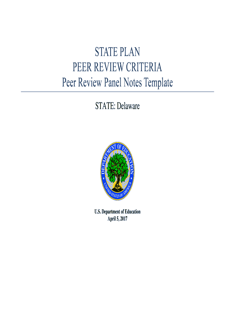 Fillable Online Peer Review Panel Notes Template Fax Email Print ...