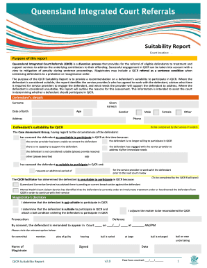 Fillable Online Suitability Report Fax Email Print - pdfFiller