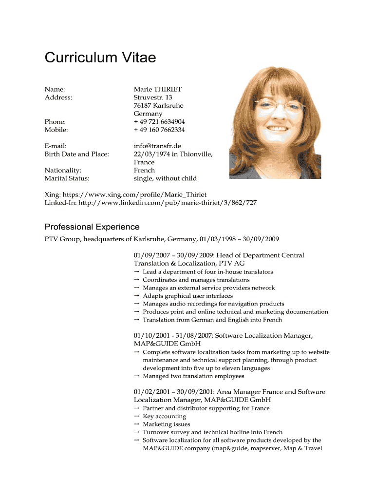 Fillable Online Birth Date and Place: Fax Email Print - pdfFiller