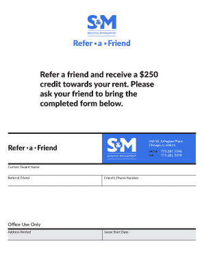 Fillable Online Refer a Friend Fax Email Print - pdfFiller