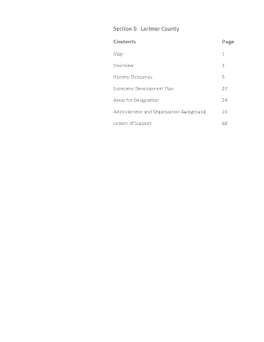 Fillable Online Section 5: Larimer County Fax Email Print - pdfFiller