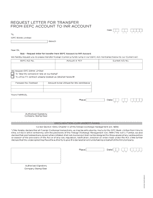 Fillable Online REQUEST LETTER FOR TRANSFER Fax Email Print - pdfFiller